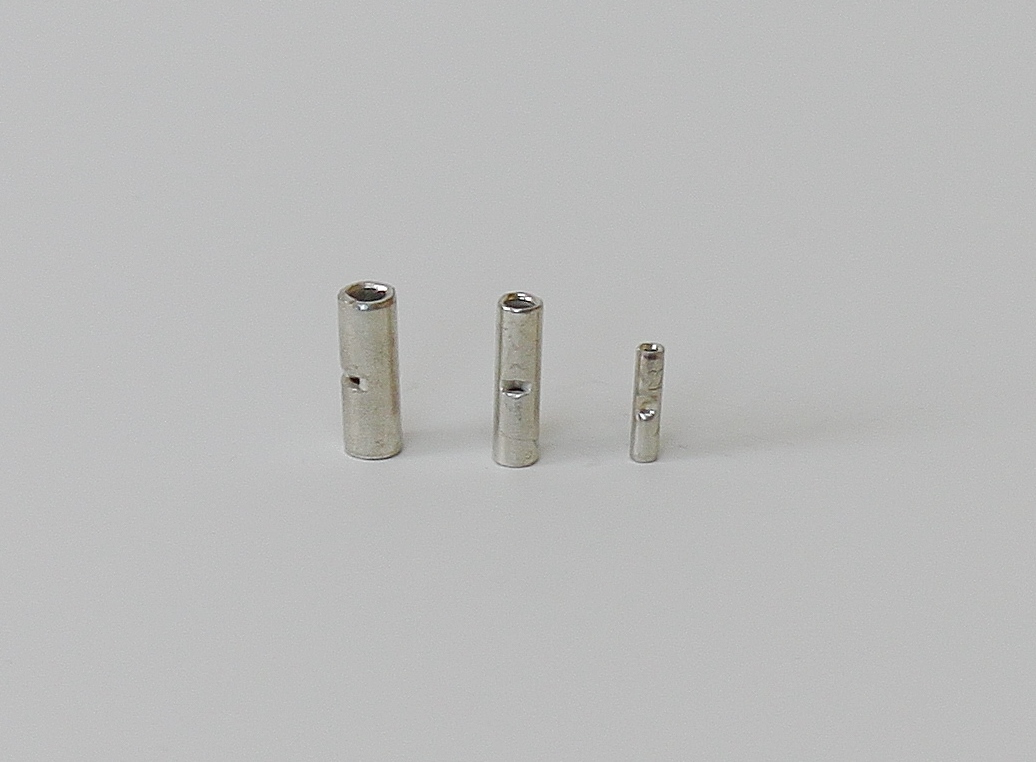 Non-Insulated Brazed Seam Butt Splice Connectors (8) | Nelco Products